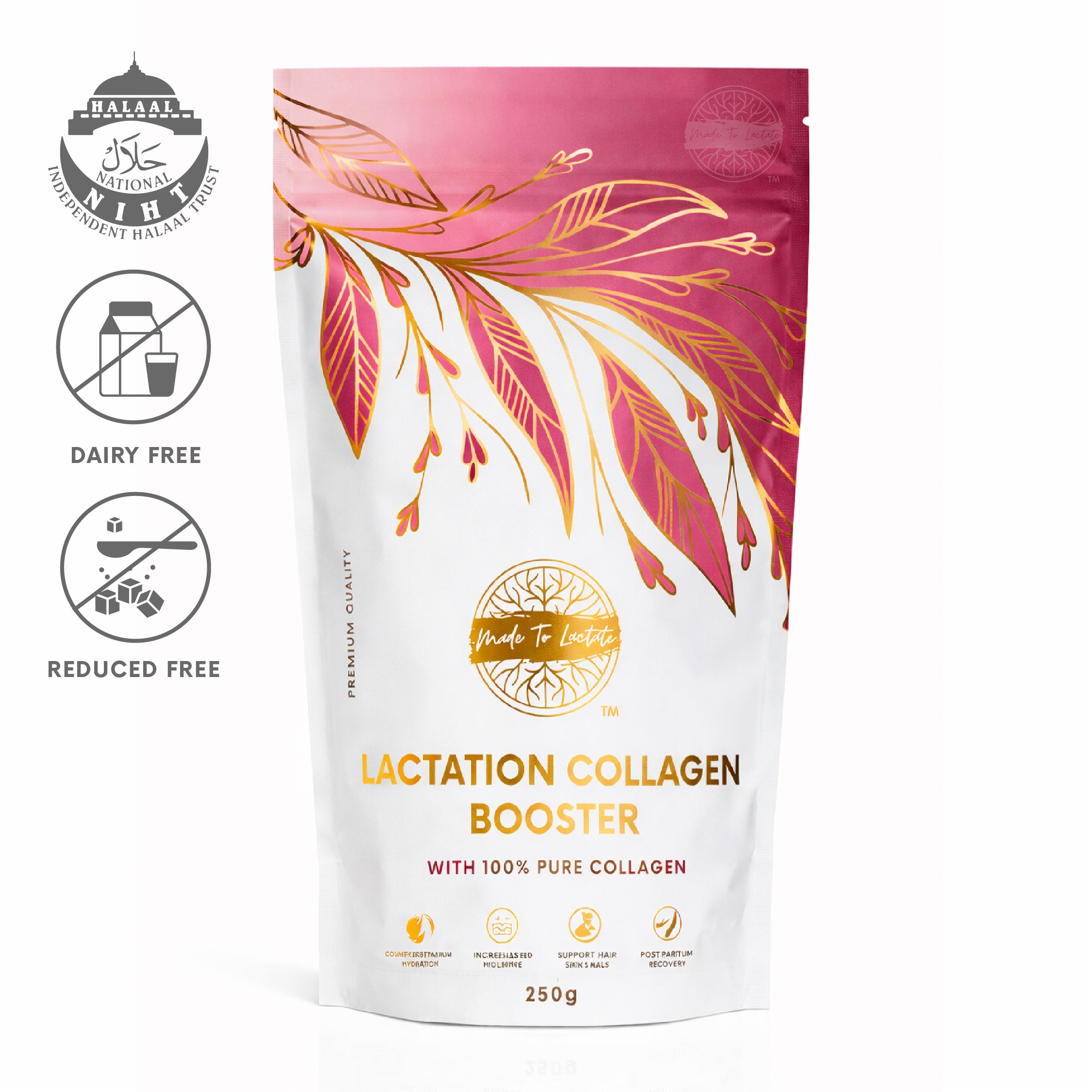 Dairy & Sugar Free Lactation Collagen Booster – Made To Lactate